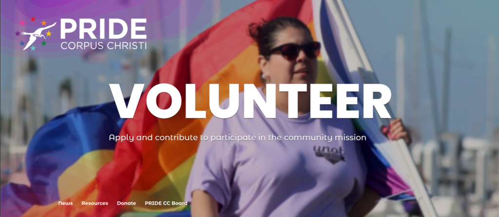 Volunteer - Pride Corpus Christi